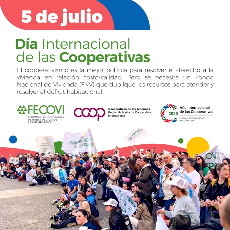 5 de julio: Día Internacional de las Cooperativas – Fecovi